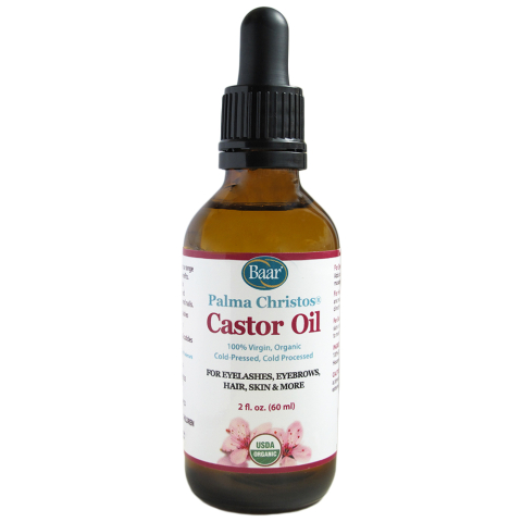 Organic Castor Oil – Palma Christos Dropper Bottle
