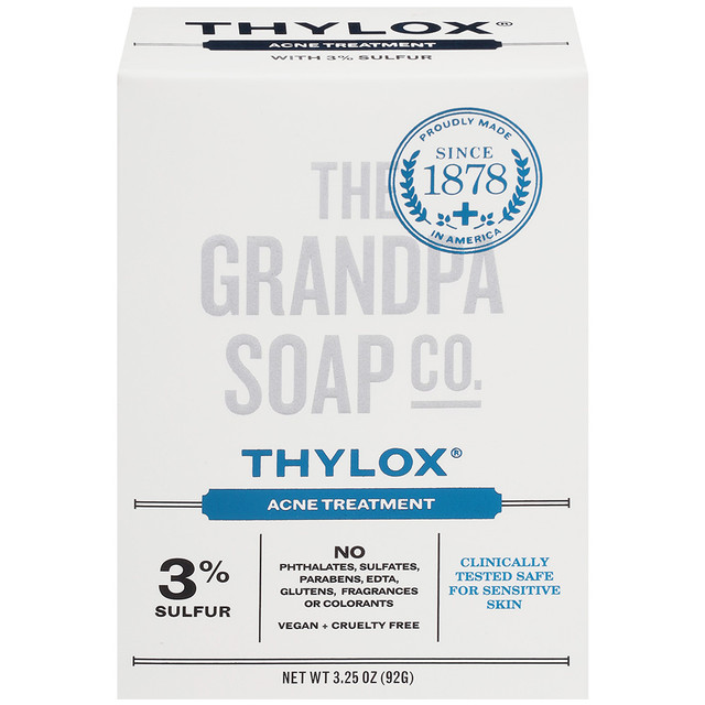 Thylox Bar Soap: Natural Acne Therapeutic Supplement