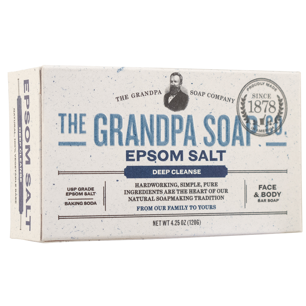 Baar Products, Inc.: Grandpa's Epsom Salt Bar Soap