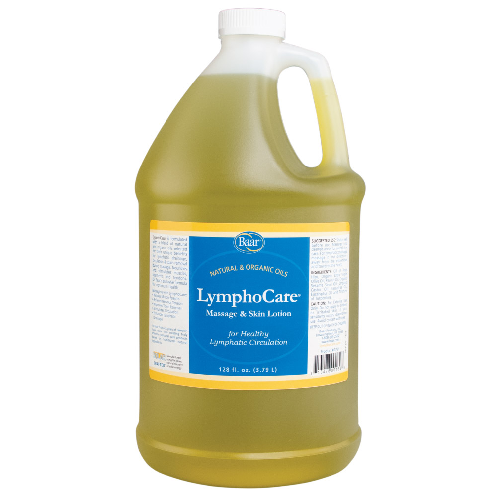 Baar Products, Inc.: LymphoCare Massage Lotion, Gallon