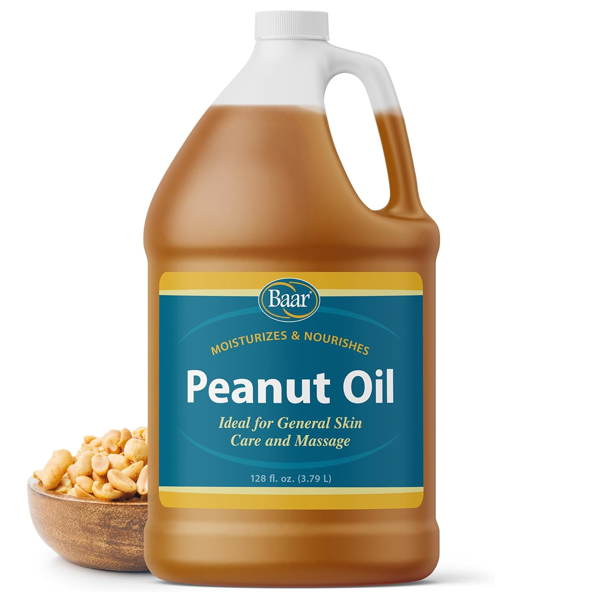 Peanut Oil, Gallon | Baar Products