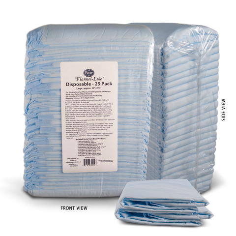 Large Disposable - 25 Pack, 25 Disposable Packs