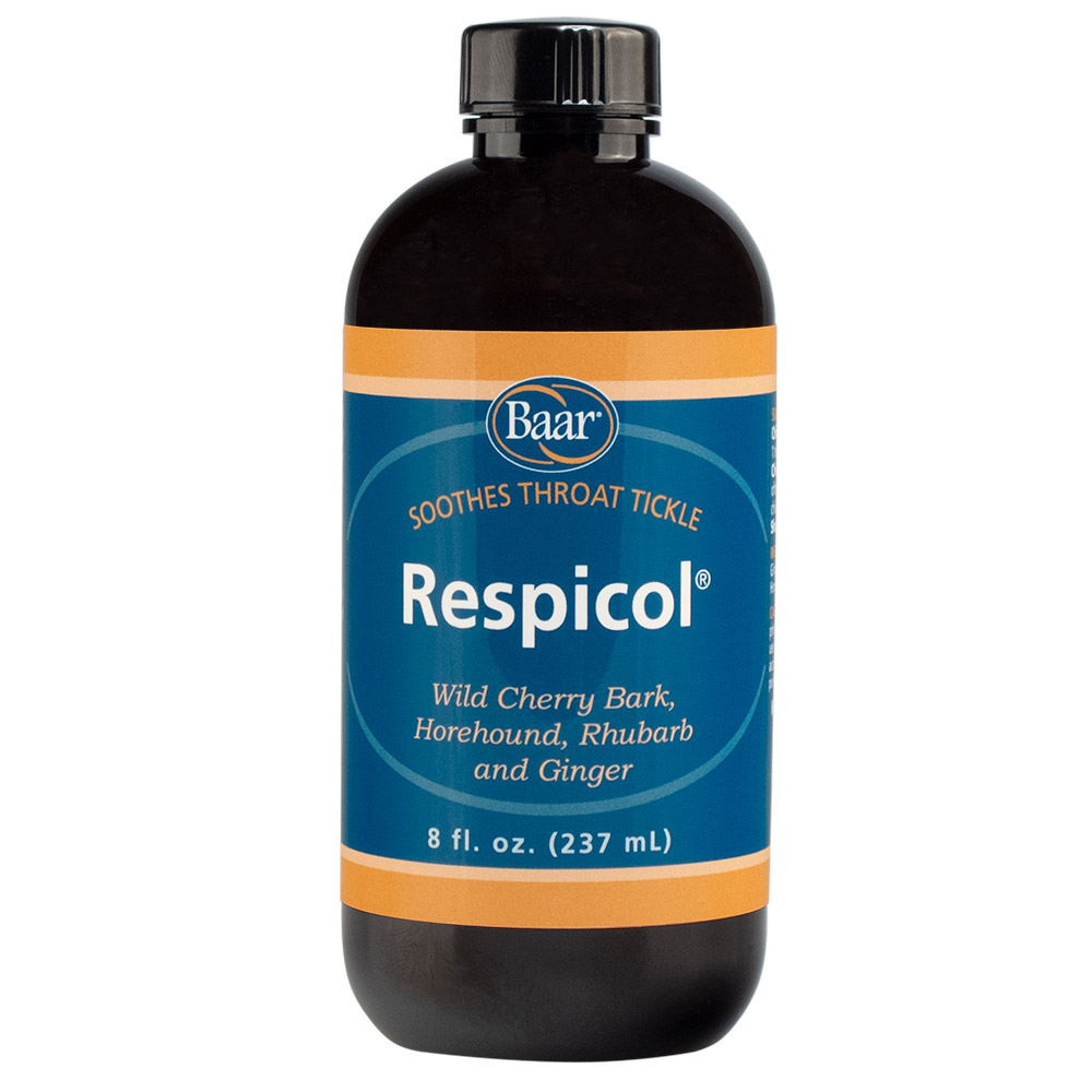 Baar Products, Inc.: Respicol Herbal Syrup, 8 oz.