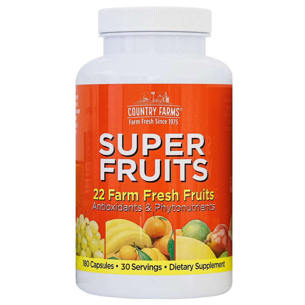 Super Fruits Capsules, 90 Caps