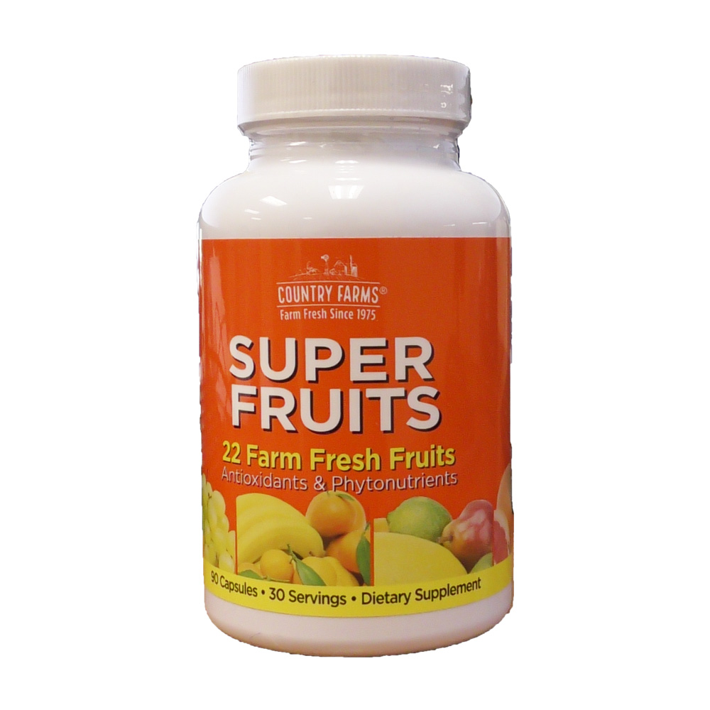 Super Fruits Capsules, 90 Caps