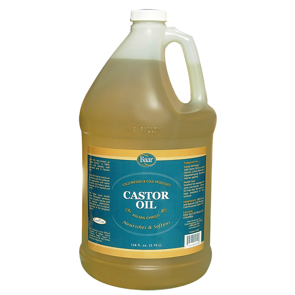 1 Gallon Castor Oil - Premium Quality for Personal Care