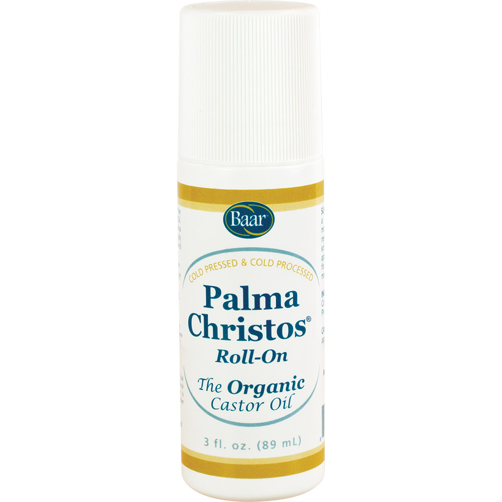 Palma Christos Roll-On, Organic Castor Oil, 3 fl oz