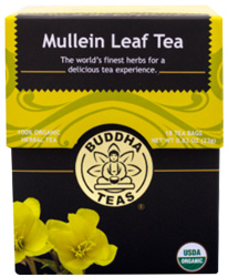 Organic Mullein Leaf Tea, 18 Tea Bags