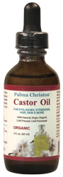 Palma Christos Organic Castor Oil, Dropper Bottle , 2 fl. oz.