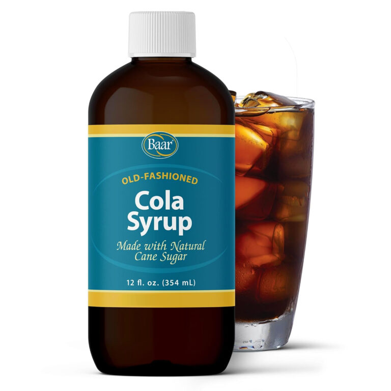Cola Syrup: From Classic Beverage to Trusted Home Remedy | Baar Product ...